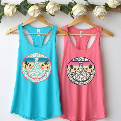 Retro Smiley Face Tank – Cute and Creative Designs